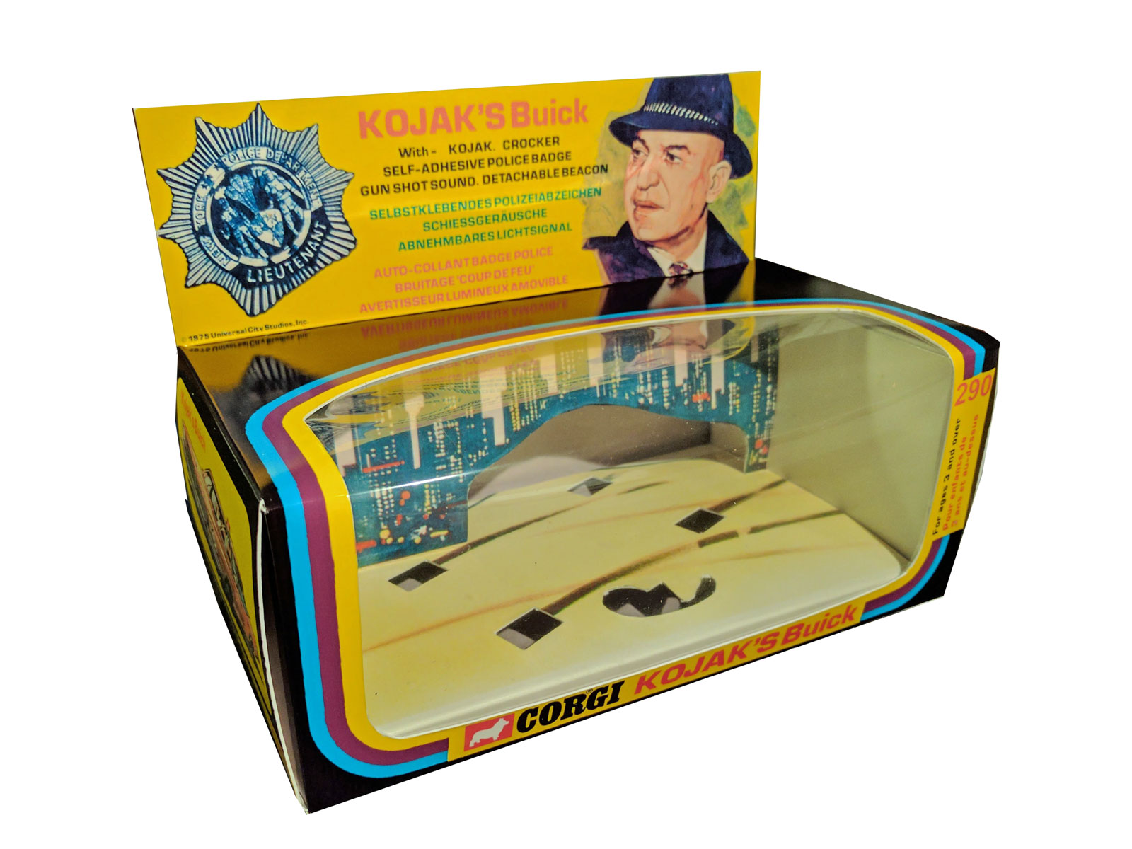 Corgi Toys 290 Kojak’s Buick Repro Box