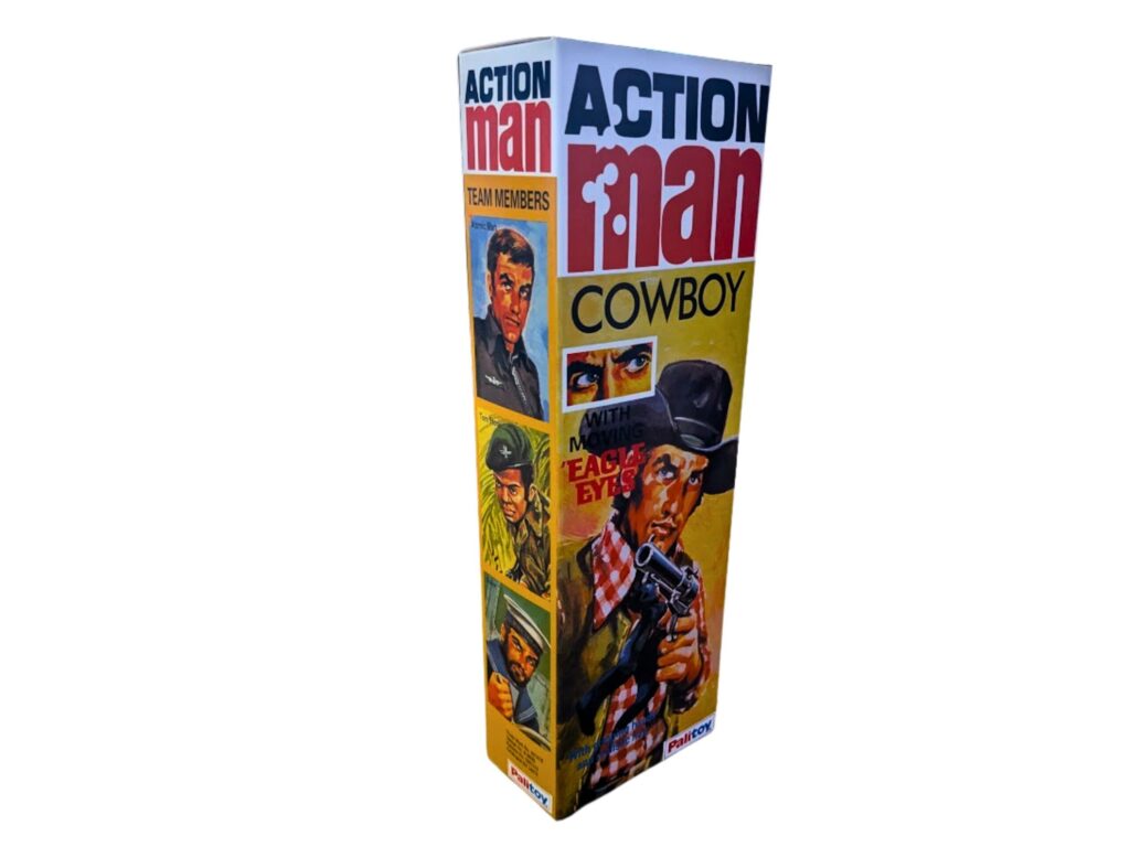 Palitoy Action Man - Cowboy with Eagle Eyes Repro Box