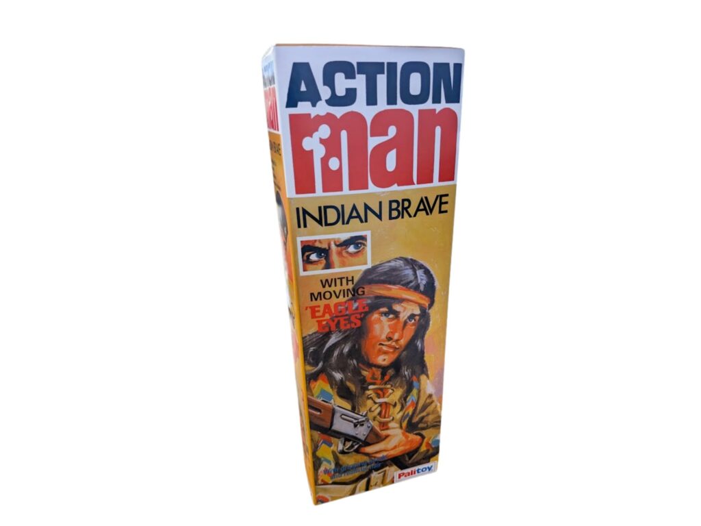 Palitoy Action Man - Indian Brave with Eagle Eyes Repro Box