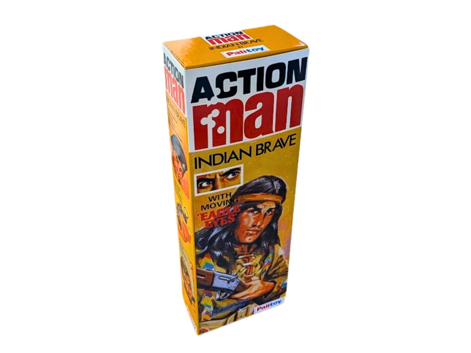 Palitoy Action Man - Indian Brave with Eagle Eyes Repro Box