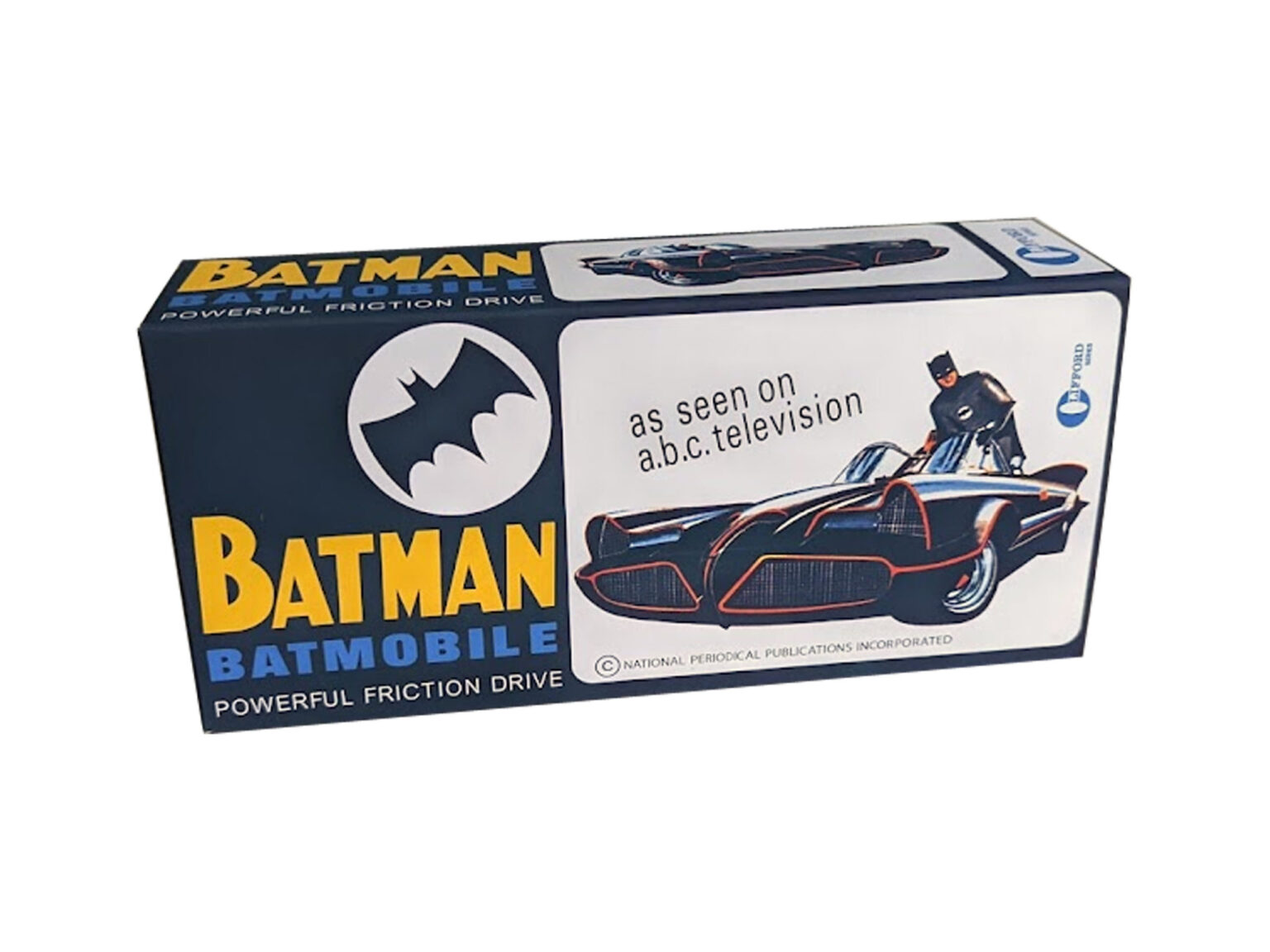 Clifford Series Friction Batmobile 1966 Repro Box