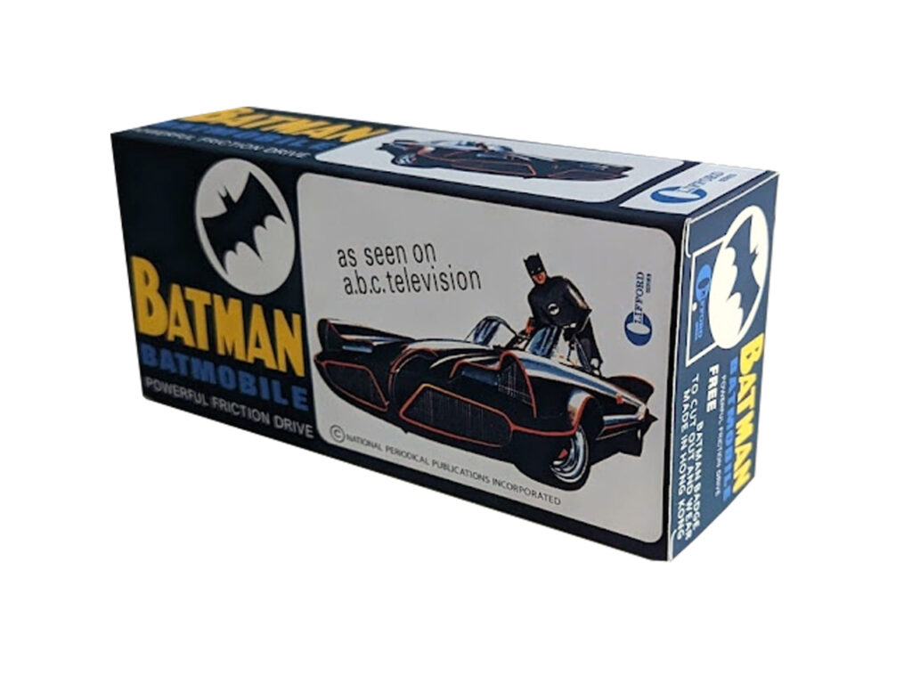 Clifford Series Friction Batmobile 1966 Repro Box