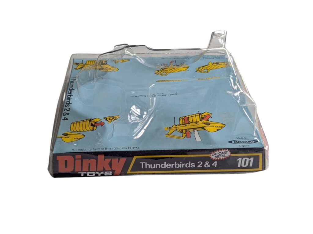 Dinky Toys 101 Thunderbird 2 Blister/Bubble Repro Box