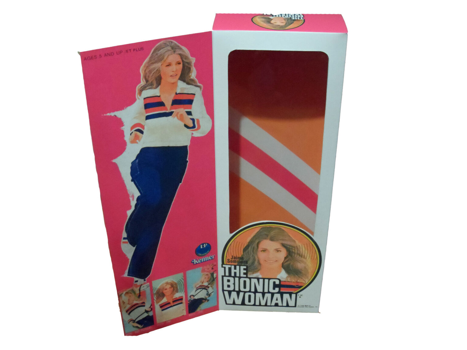 Kenner Bionic Woman Reproduction Box