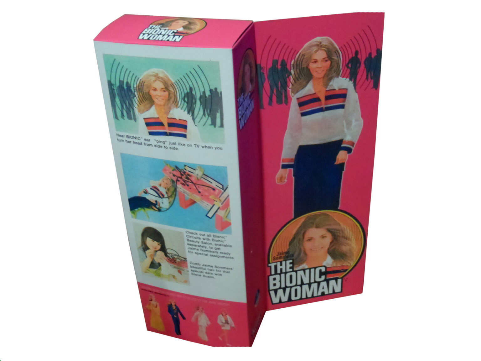 Kenner Bionic Woman Reproduction Box