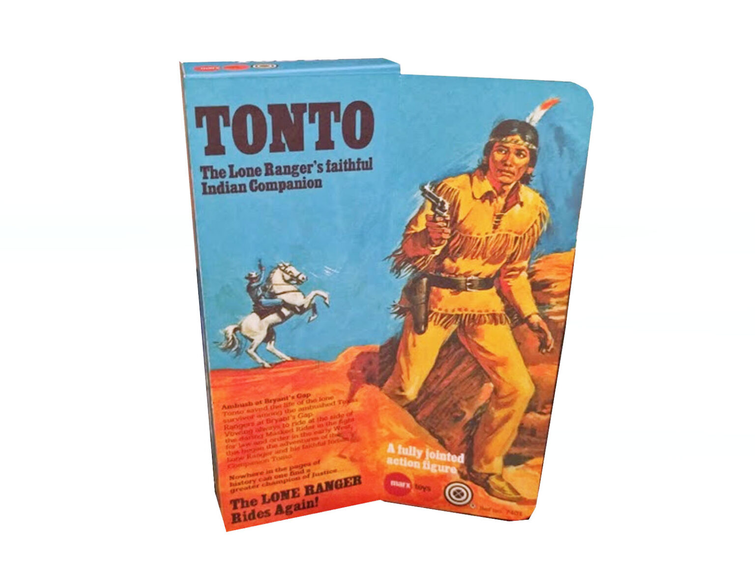 Marx Toys Tonto Figure Repro Box - 20th Century Box