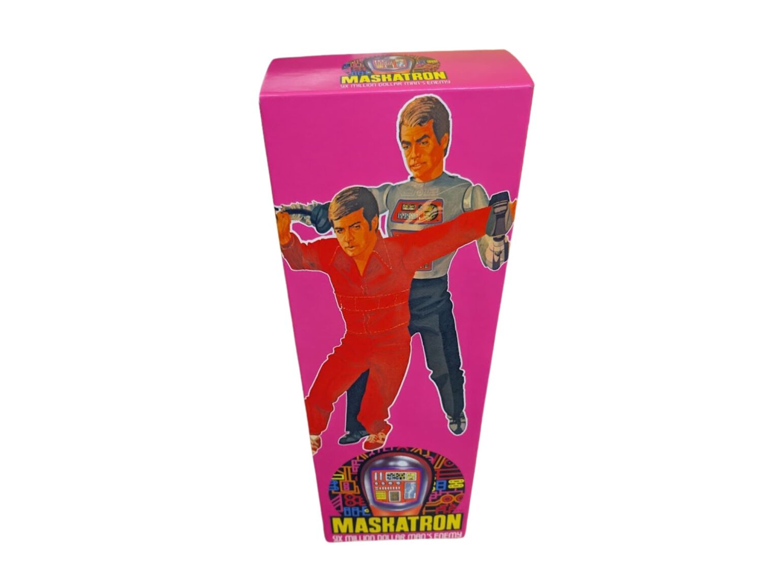 Denys Fisher Maskatron Figure Repro Box (Non Window Version)