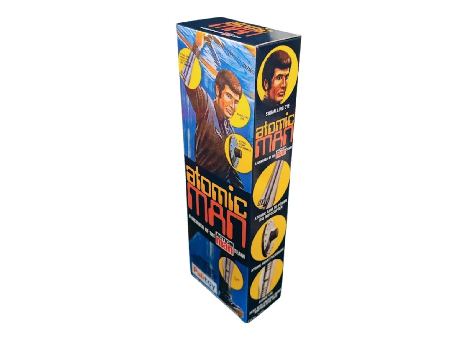Palitoy Action Man - Atomic Man Repro Box