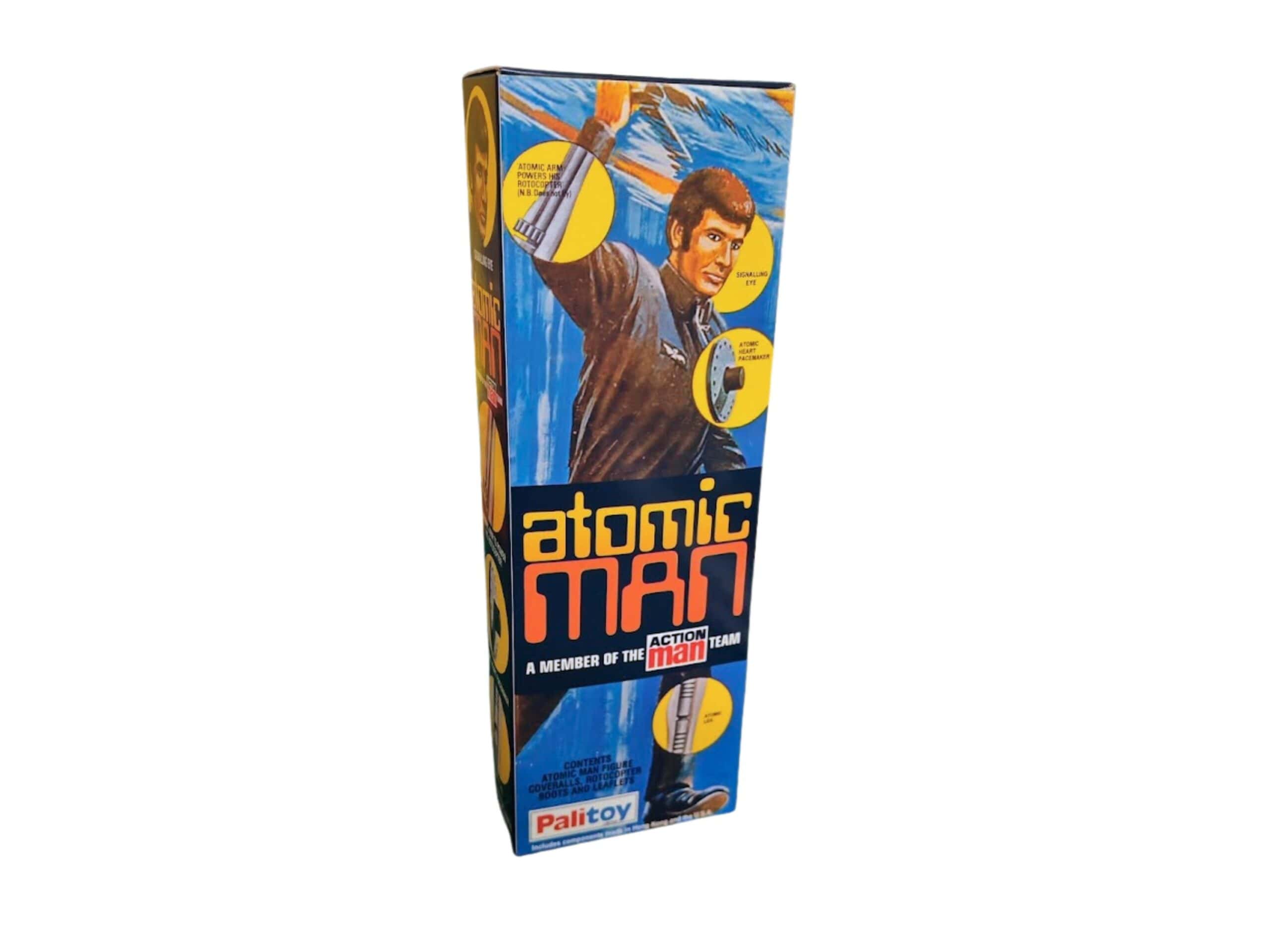 Palitoy Action Man - Atomic Man Repro Box