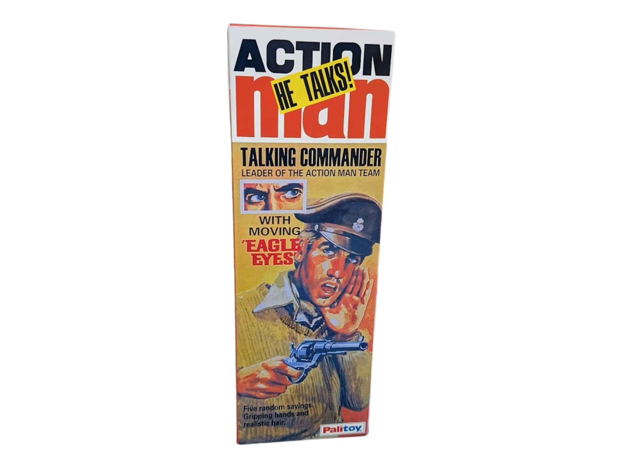 Palitoy Action Man - Talking Commander with Eagle Eyes Repro Box