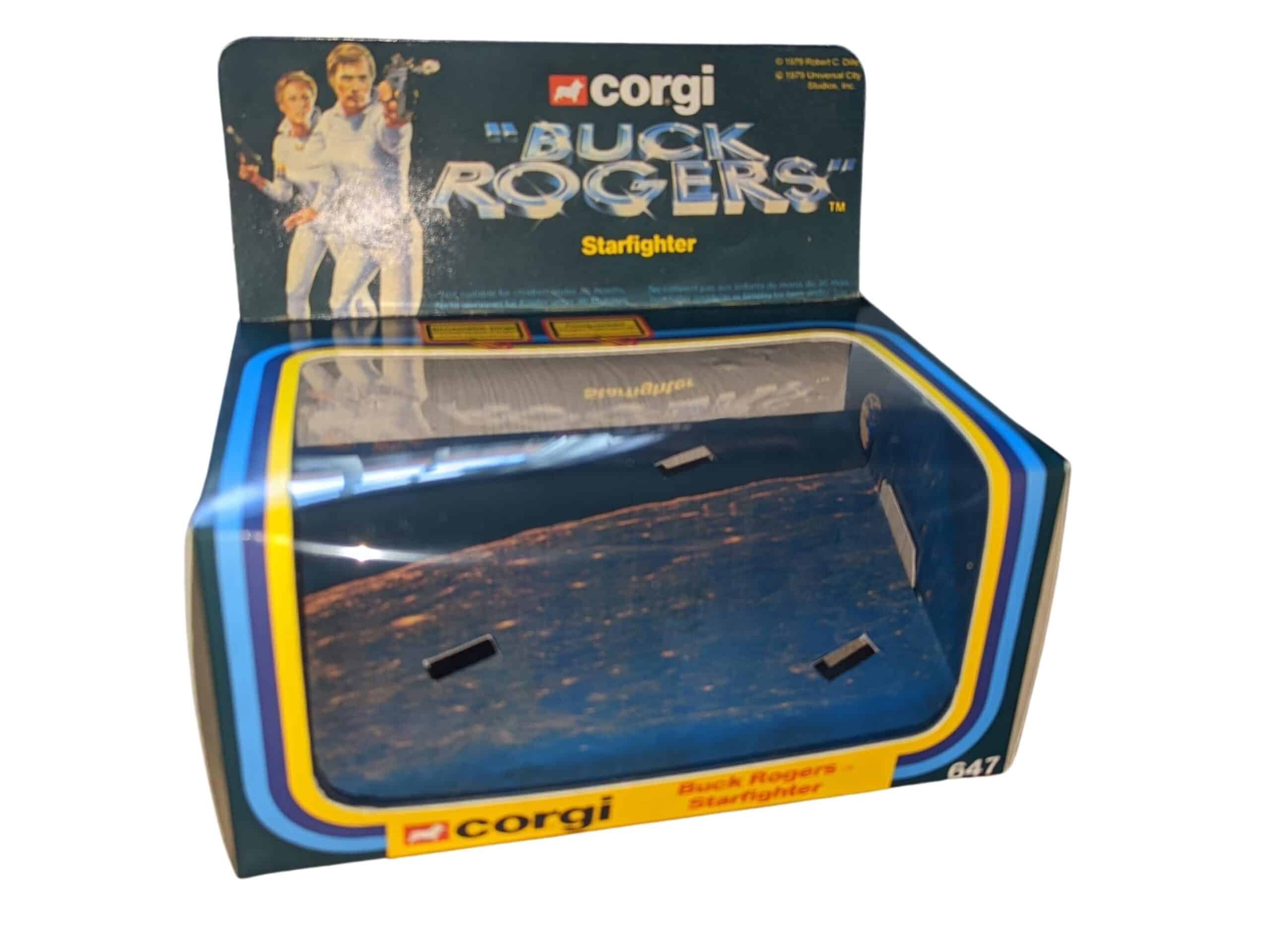 Corgi Toys 647 Buck Rogers Star Fighter Repro Box