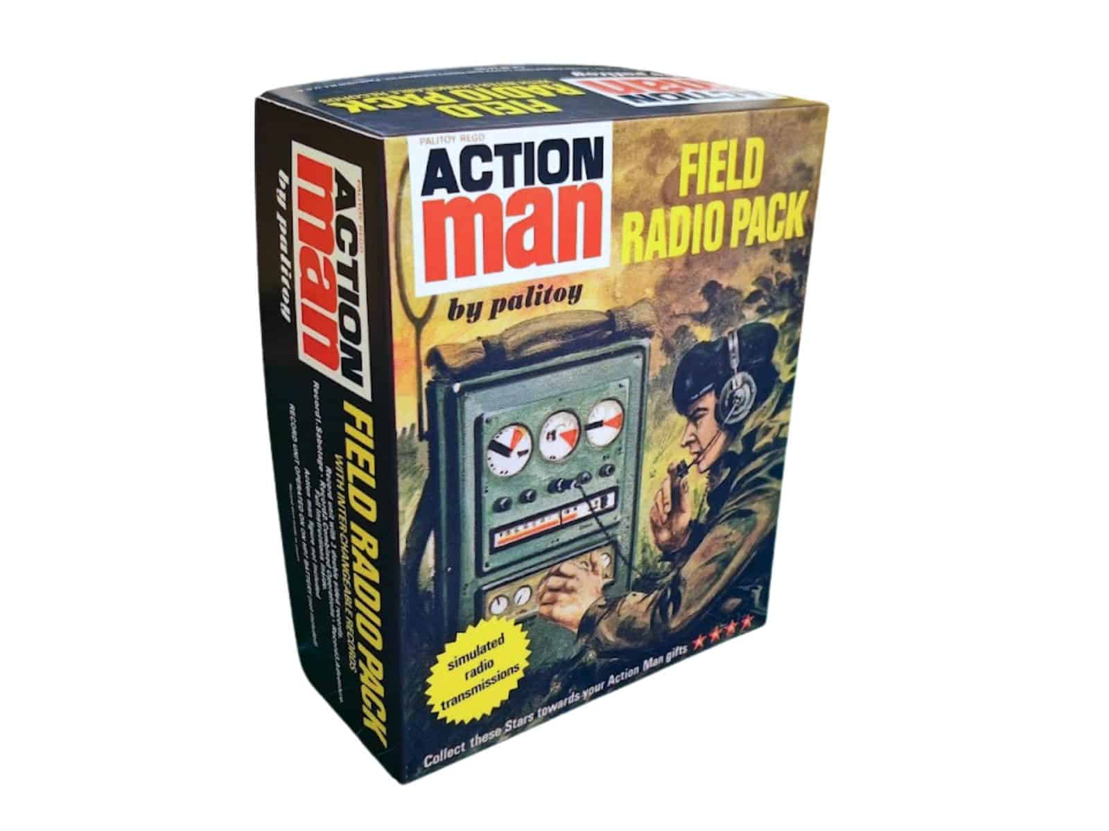 Palitoy Action Man - Field Radio Pack Repro Box