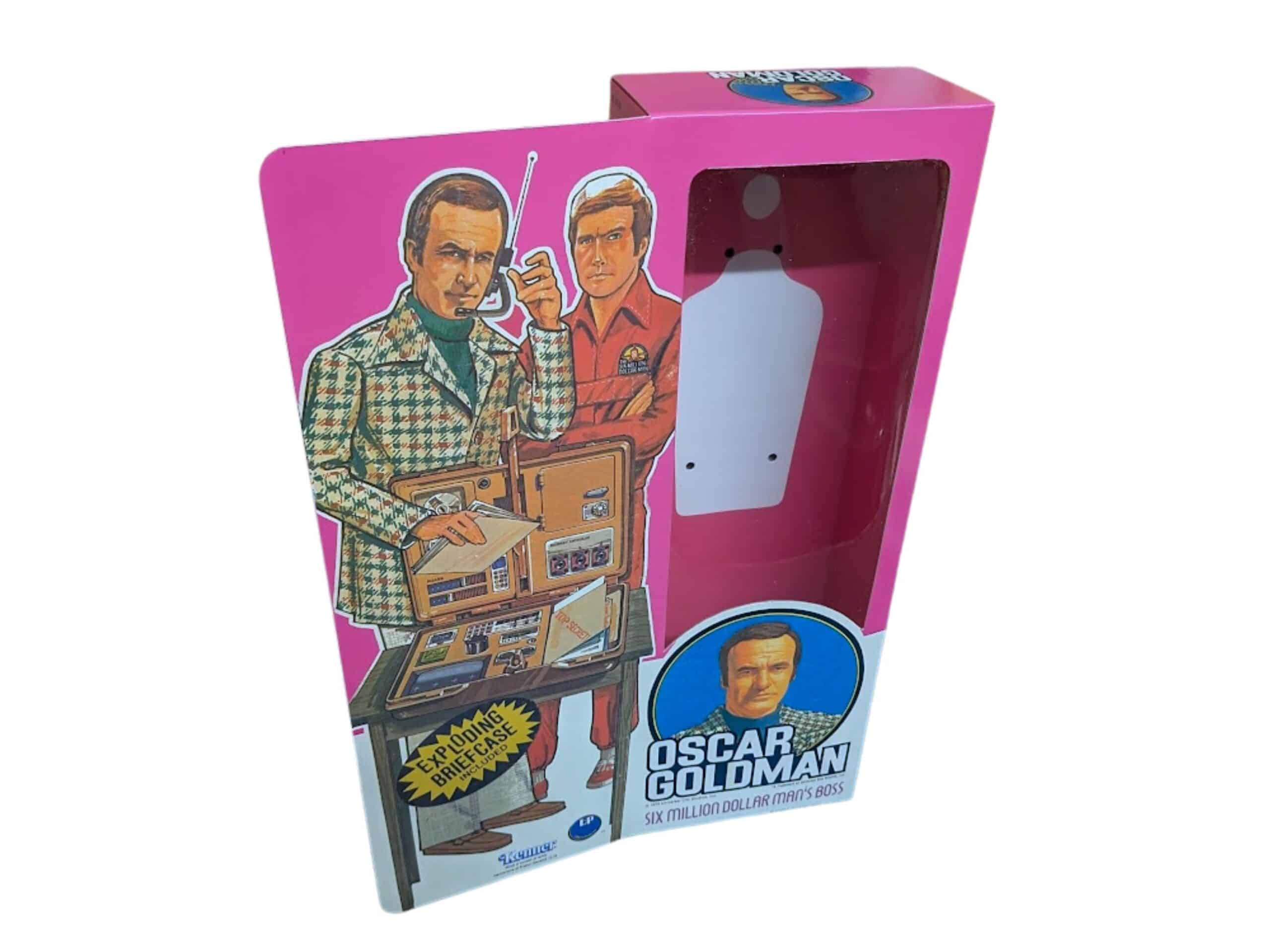 Oscar Goldman Figure Repro Box