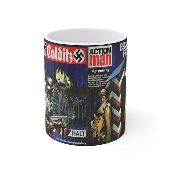 Vintage Action Man Colditz Retro Gift Mug - 20th Century Box