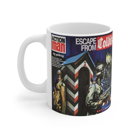 Vintage Action Man Colditz Retro Gift Mug - 20th Century Box